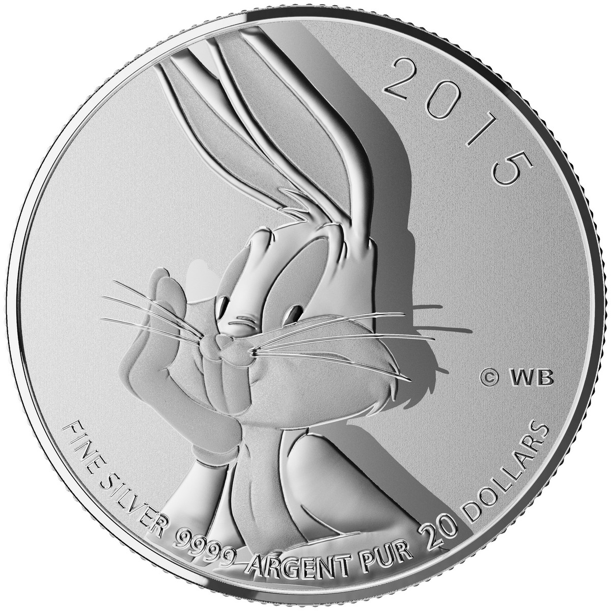 2015 $20 FINE SILVER COIN LOONEY TUNES TM : BUGS BUNNY [145084] - Metro ...